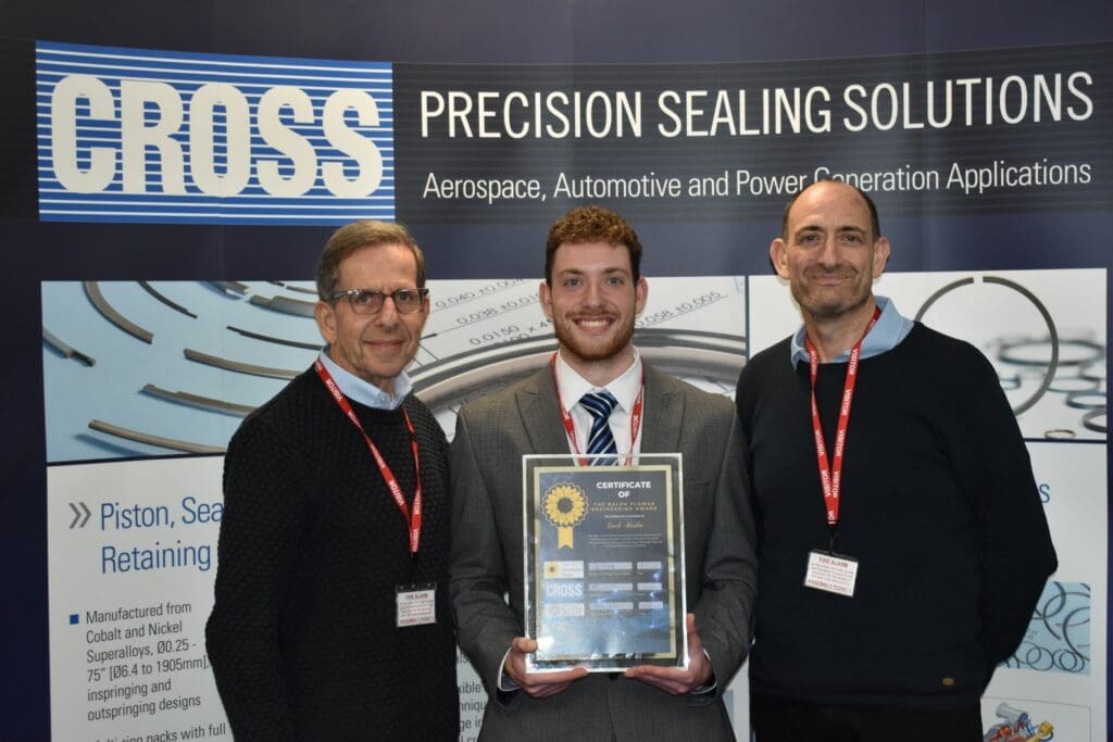 Cross Manufacturing presents the first Ralph Flower Engineering Award